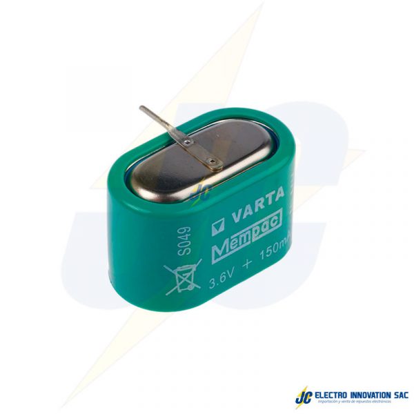 BATERÍA 3.6V NI-MH 3/V150H M/VARTA | JC Electrinno
