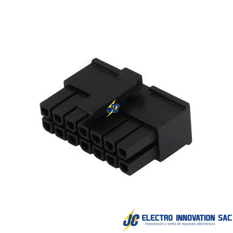 CONECTOR MOLEX DE 14 PINES HEMBRA 3.00MM MicroFit 3.0 | JC Electrinno
